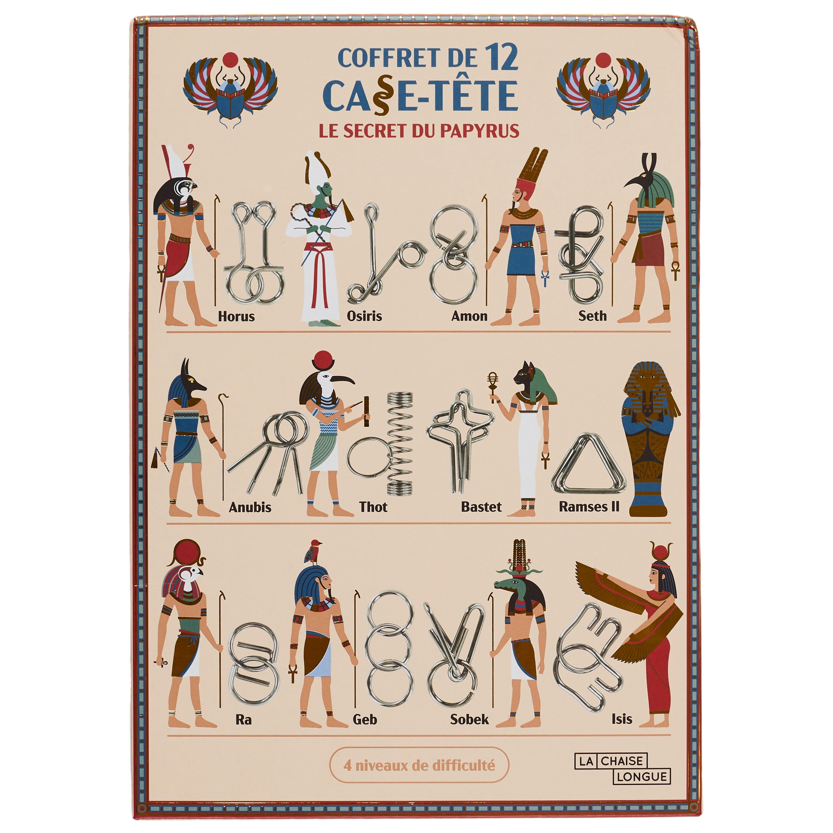 COFFRET DE 12 CASSE TETES – La Chaise Longue