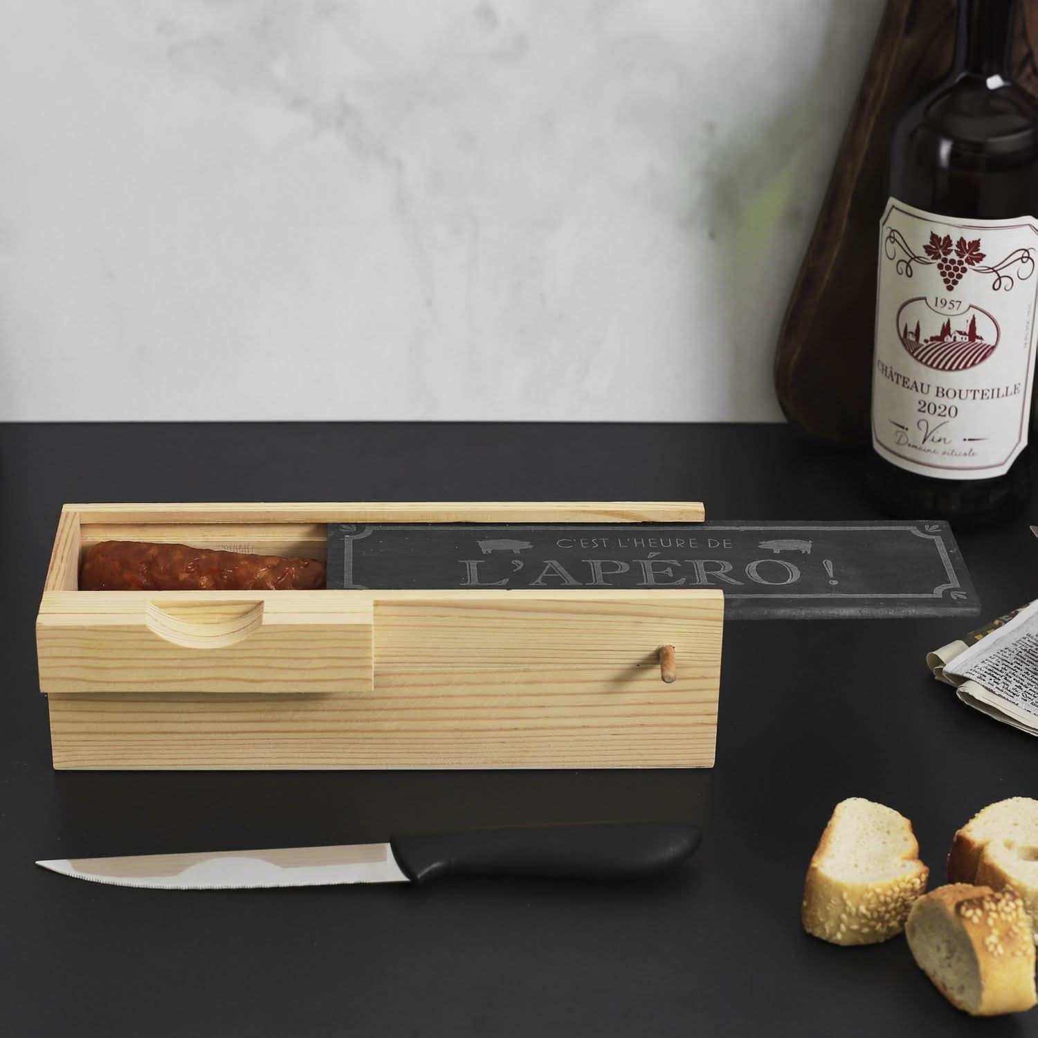 CAVE À SAUCISSON C'EST L'HEURE DE L'APÉRO – La Chaise Longue