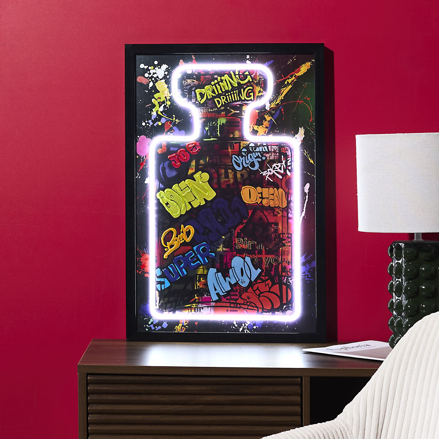 TABLEAU EFFET NEON ICONIC PARFUME – La Chaise Longue